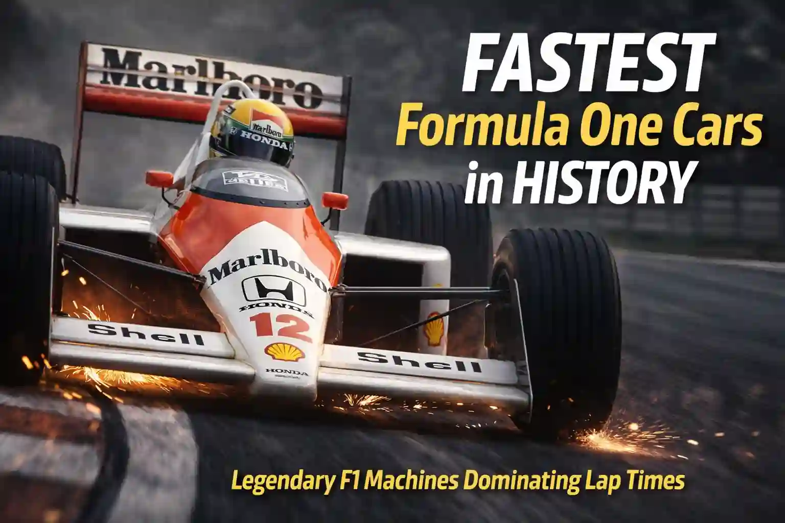 Fastest Formula One Cars in History: Powerful Lap Time Analysis of ...
